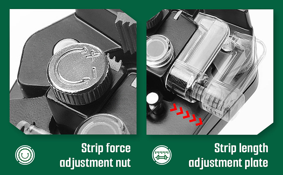 TESMEN TWS-322 Wire Stripper Self Adjusting 4-in-1 Automatic Wire Stri