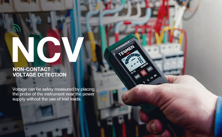 TESMEN TM-510 Smart Digital Multimeter 4000 Counts NCV Test