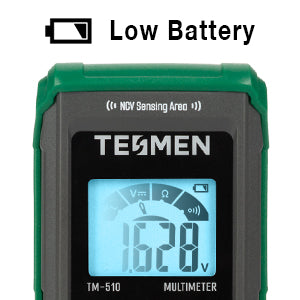 TESMEN TM-510 Smart Digital Multimeter 4000 Counts NCV Test