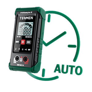 TM-510 Digital Multimeter, 4000 Counts, Smart Measurement, Auto-Ranging ...
