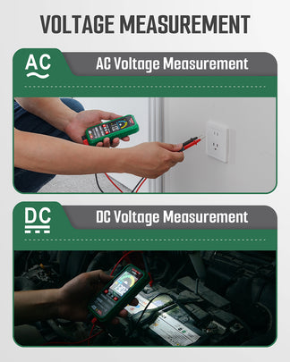 TESMEN TSM-522S Digital Multimeter, TRMS 4000 Counts Voltage Tester ...
