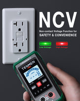 TESMEN TM-510 Smart Digital Multimeter 4000 Counts NCV Test